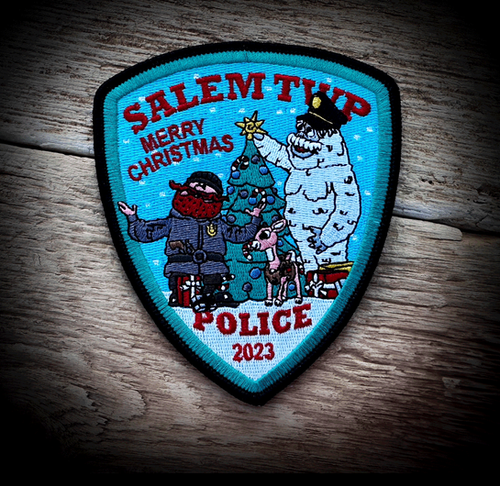 2023 Christmas Patch | Salem Twp Police