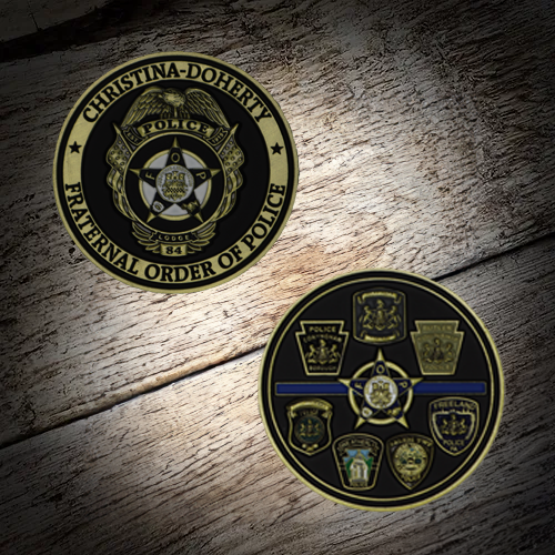 Christina-Doherty FOP Coin | Salem Twp Police