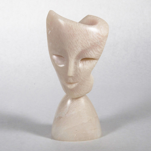 Alabaster Face (#7289) | iroquoismuseum