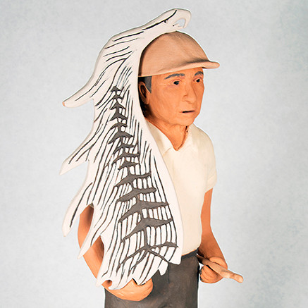 Clay Sculpture of Stan Hill (06:05) | iroquoismuseum