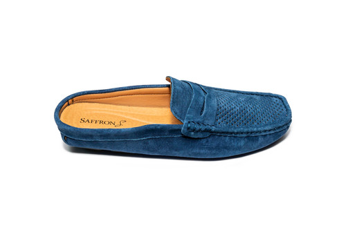 Alfred - Blue | Saffron Slipper Company