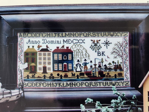 Plymouth Sampler - Brenda Keyes | 1884Stitchery.com