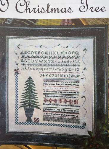 O Christmas Tree - Samplers Not Forgotten | 1884Stitchery.com