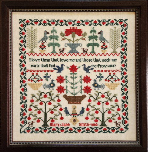 The Mary Jane Smith Sampler (Paper Copy) - McIntosh Samplers ...