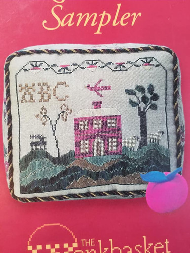 Red House Sampler - The Workbasket | 1884Stitchery.com