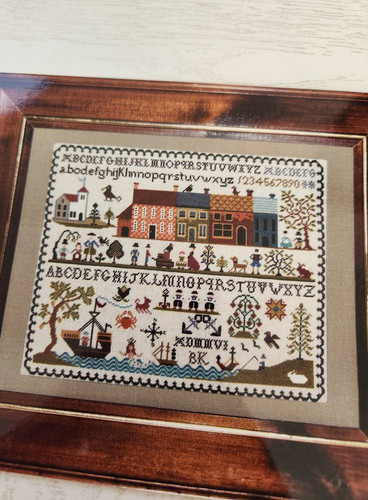 New England Sampler - Brenda Keyes | 1884Stitchery.com