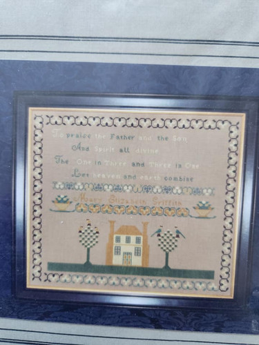 Mary Elizabeth Griffith Sampler - HandWork Samplers | 1884Stitchery.com