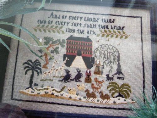 Noah's Ark Sampler - Brenda Keyes | 1884Stitchery.com
