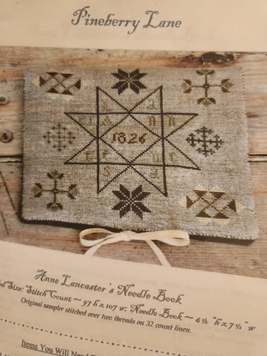 Anne Lancaster's Needle Book - Pineberry Lane | 1884Stitchery.com