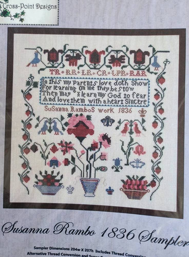 Susanna Rambo 1836 - Cross Point Designs | 1884Stitchery.com
