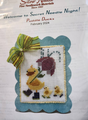 Puddle Ducks (KIT) - The Silver Needle | 1884Stitchery.com