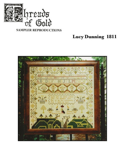 Lucy Dunning 1811 (Paper Copy) - Threads of Gold | 1884Stitchery.com