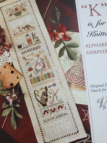 "K" Is For Knitter (w/ acc. pack) - The Victoria Sampler ...
