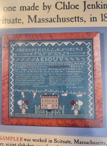 Chloe Jenkins 1814 - The Scarlet Letter | 1884Stitchery.com