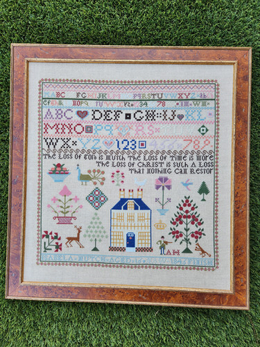 STITCHED MODEL: Isabela Mutch (McIntosh Samplers) | 1884Stitchery.com