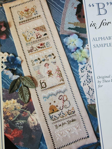 "B" Is For Bride (w/ acc. pack) - The Victoria Sampler | 1884Stitchery.com