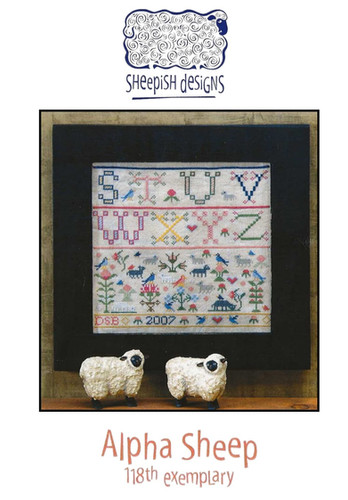 Alpha Sheep (PDF) - Sheepish Designs | 1884Stitchery.com