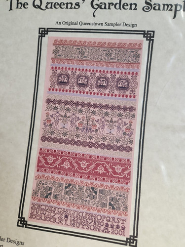 The Queens' Garden Sampler - Queenstown Sampler Designs | 1884Stitchery.com
