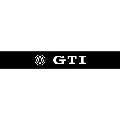 VW GTI Vinyl Sun Strip | Bespoke Sticker Plug