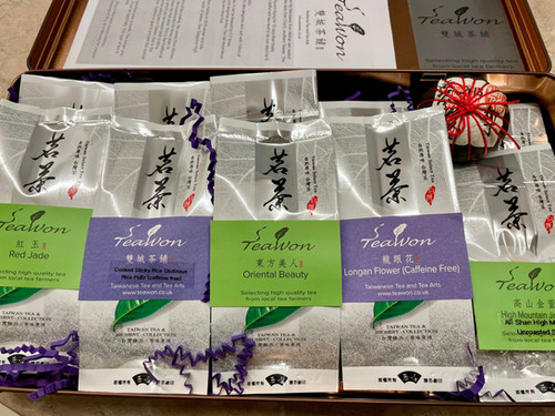 TeaWon Selection Box: Explore 10 Oriental Teas for Tea Lovers