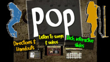 Pop: A comprehensive & engaging Music History PPT (links, handouts ...