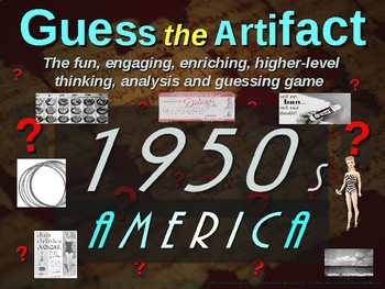 1950s America - “Guess the artifact” game: fun, engaging PPT w pictures ...