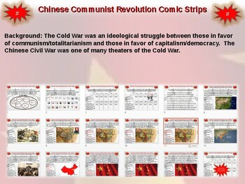 Chinese Communist Revolution Comic Strip Activity: engaging, follow ...
