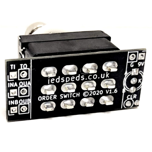 Order Switcher (Foot Switch Version) | DIY Guitar Effects Pedal Kits