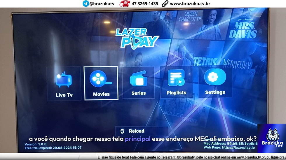 APP LAZER PLAY TV SMART