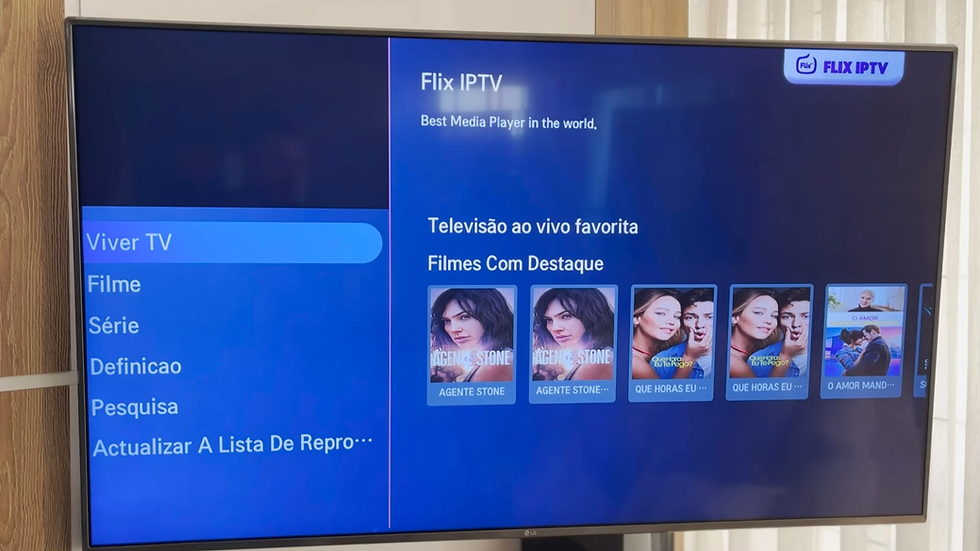 Como baixar o aplicativo FLIX IPTV na TV LG SMART