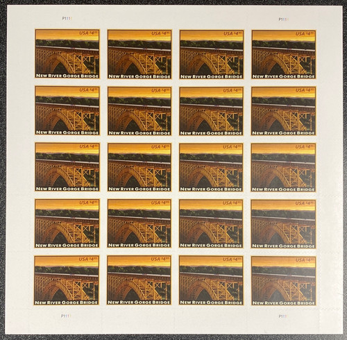 4511- New River Gorge Bridge | Markest Stamp Co.