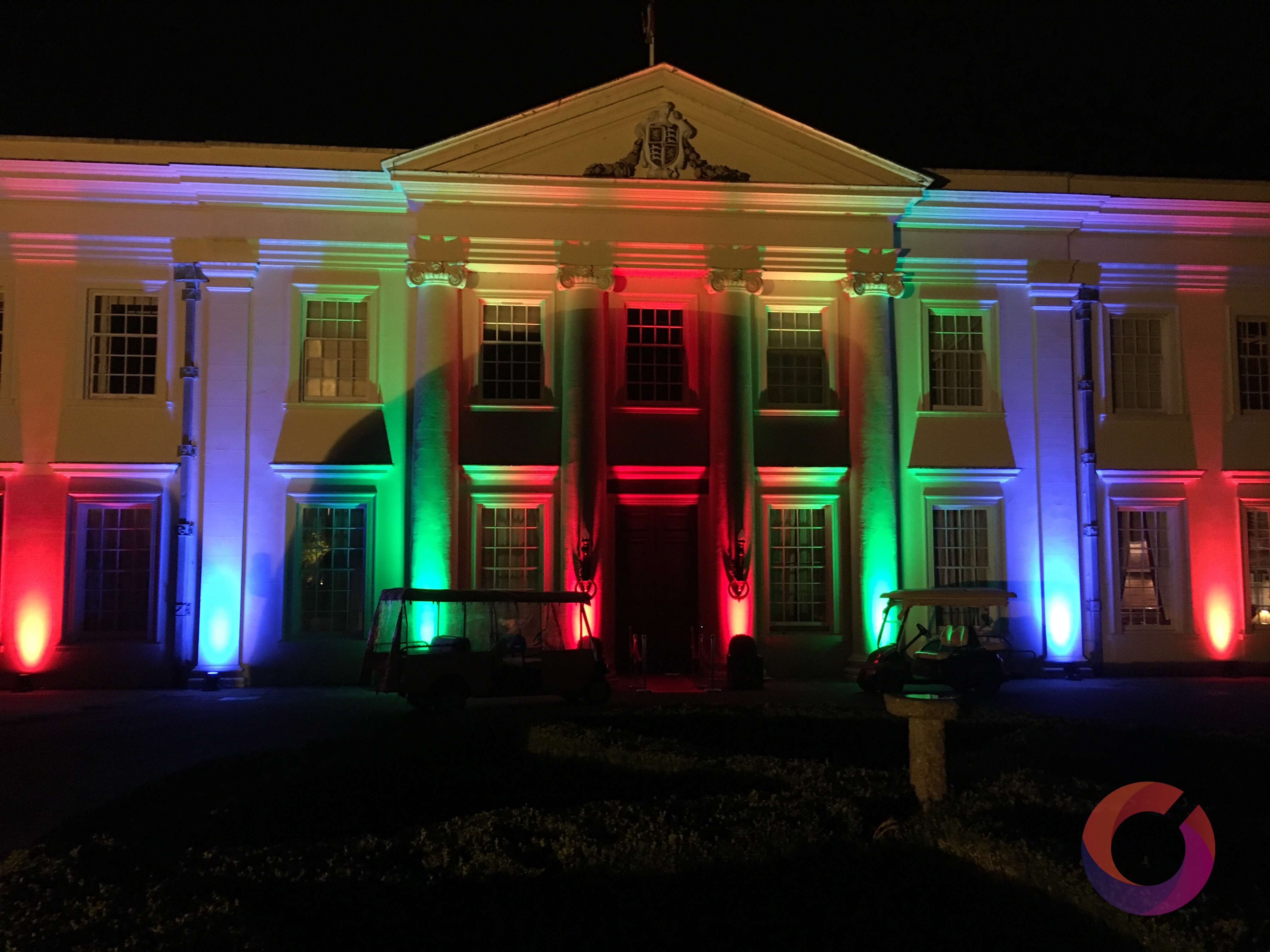 Led Uplighting for Weddings & Events in Berkshire, Hampshire, Surrey