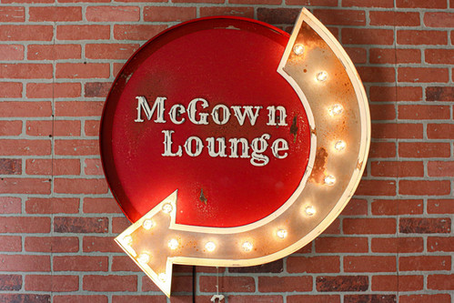 Customizable Large Light Up Retro Bar Circle Arrow Marquee Sign ...