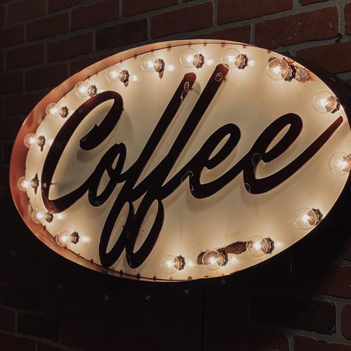 Retro Coffee Bar Marquee Sign | Luminary Signs