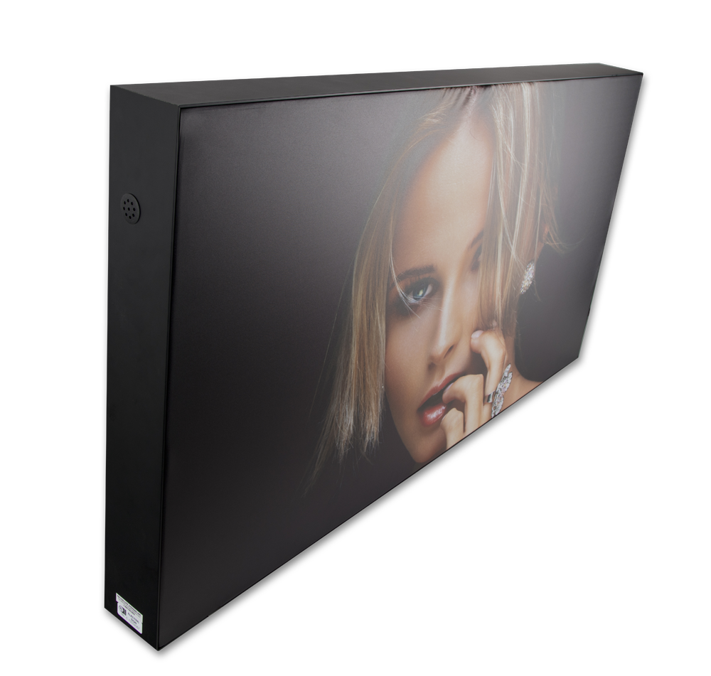 LED Light Box | Back-Lit Fabric Sign | Frameless sleek design