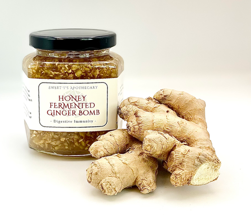 Honey fermented Ginger Bomb | Sweet T’s Apothecary
