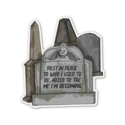 RIP vinyl sticker | hola its jeremie