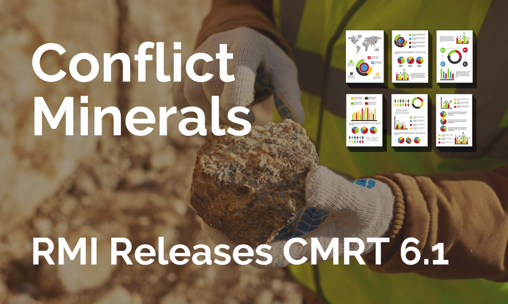 衝突礦產報告模板更新至 CMRT 6.1 版