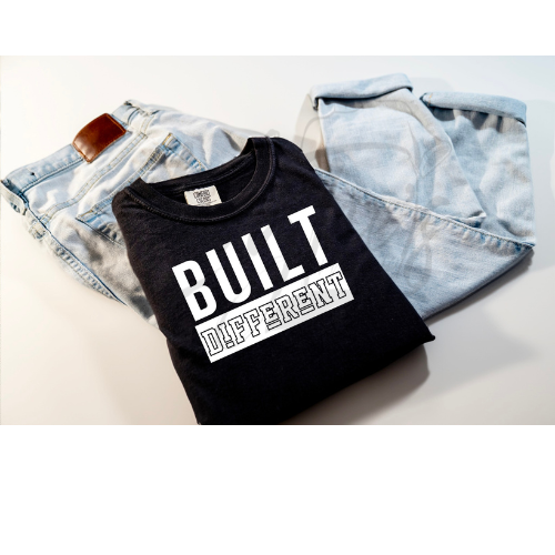 Built Different Shirt | Lady Tees And More