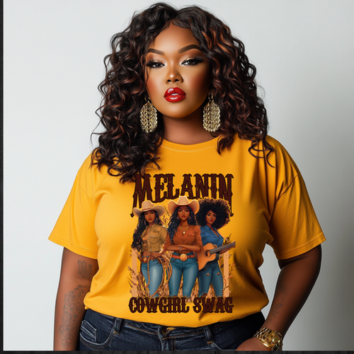 Melanin Cowgirl Swag | Lady Tees And More