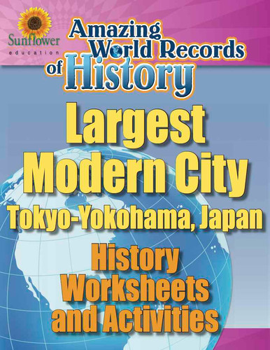 Amazing World Record of History: LARGEST MODERN CITY—Worksheets and ...