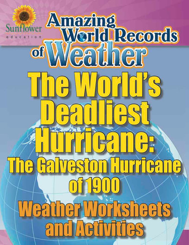 Amazing World Record of Weather: DEADLIEST HURRICANE—Worksheets and ...
