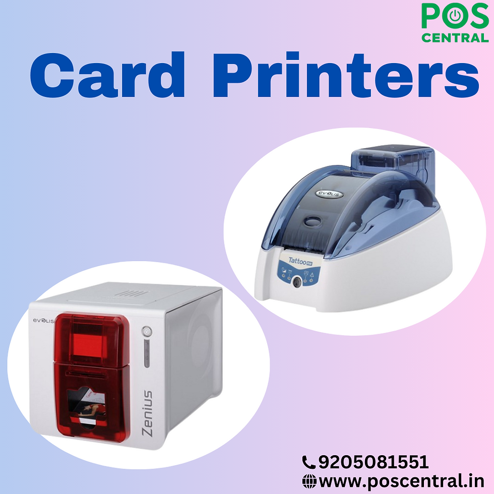 What Features Should You Look for in a POS Card Printer?