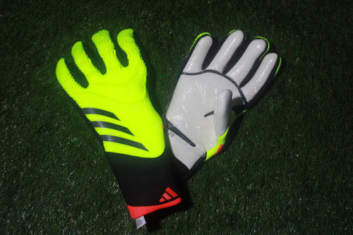 Adidas Predator GL Pro Yellow Goalkeeper Gloves Size 8 | GKSHARING