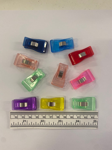 Large Fabric Clips 35mm x 10 F07 | Fabric Frenzy