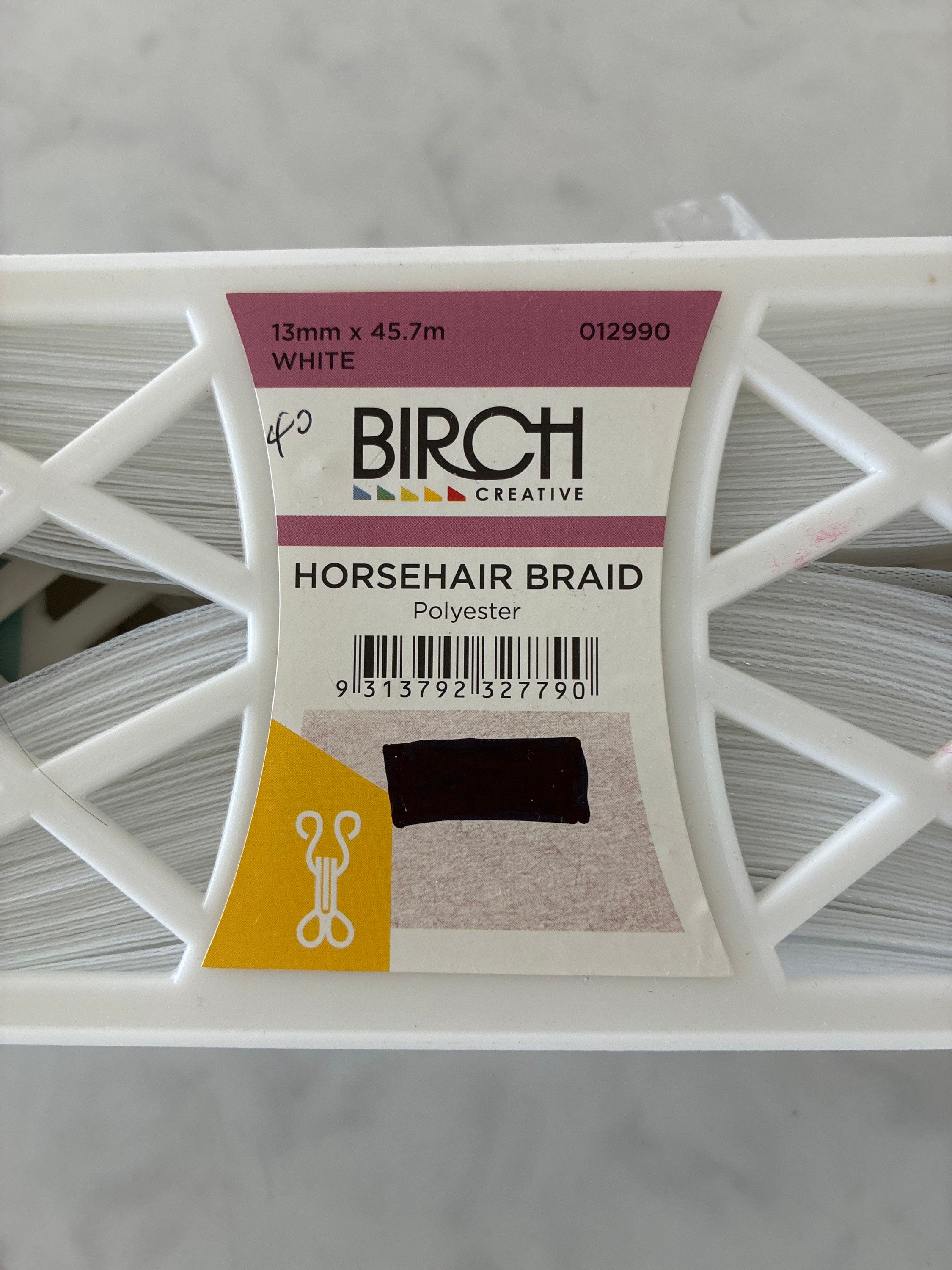 5mts Horsehair Braid Asst | Fabric Frenzy