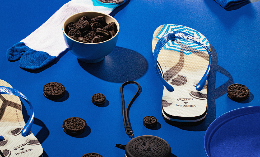 Oreo havaianas | Rodrigo Marangoni