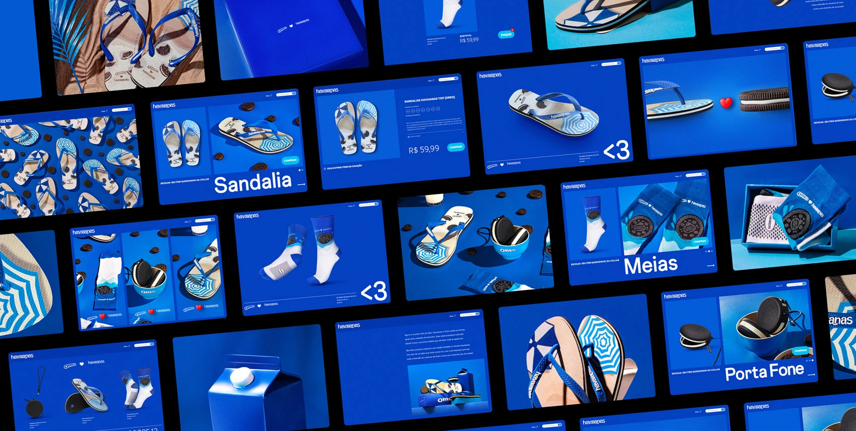 Oreo havaianas | Rodrigo Marangoni