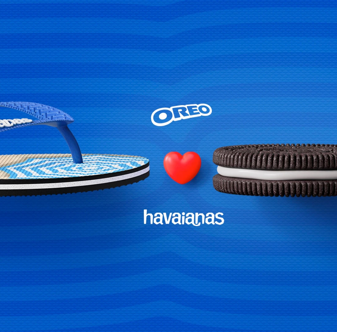 Oreo havaianas | Rodrigo Marangoni