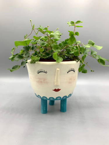 Potheads (with legs) | Lisa Koger Pottery